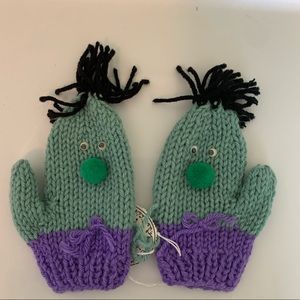 Accessories | Monster Knitted Mittens | Poshmark